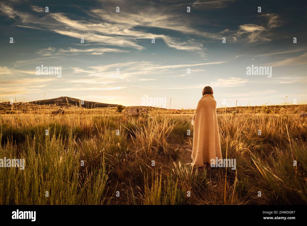 Curled up person hi-res stock photography and images - Alamy