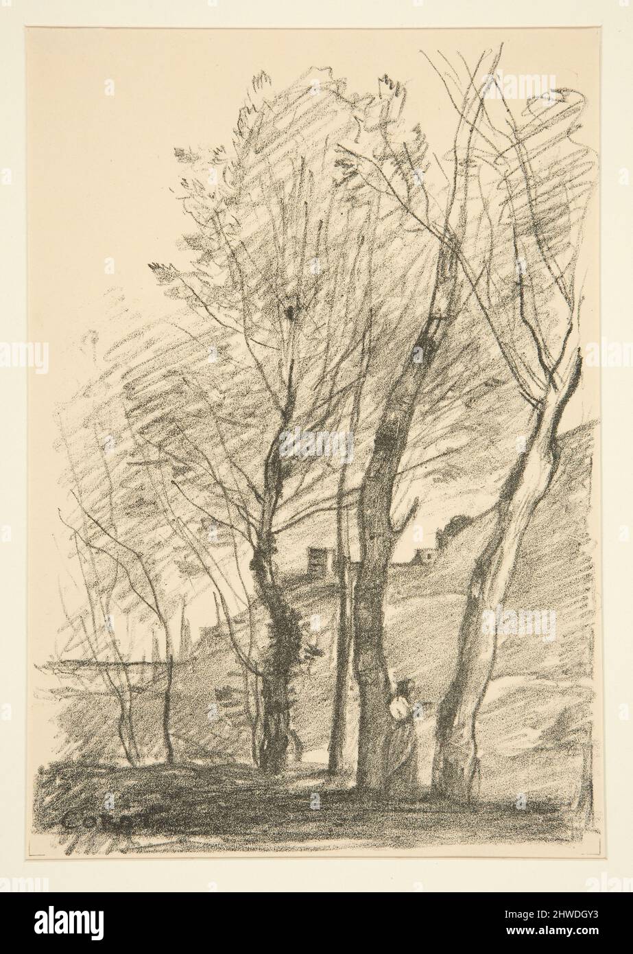 La Lecture sous les arbres (Reading Beneath the Trees). Artist: Jean ...