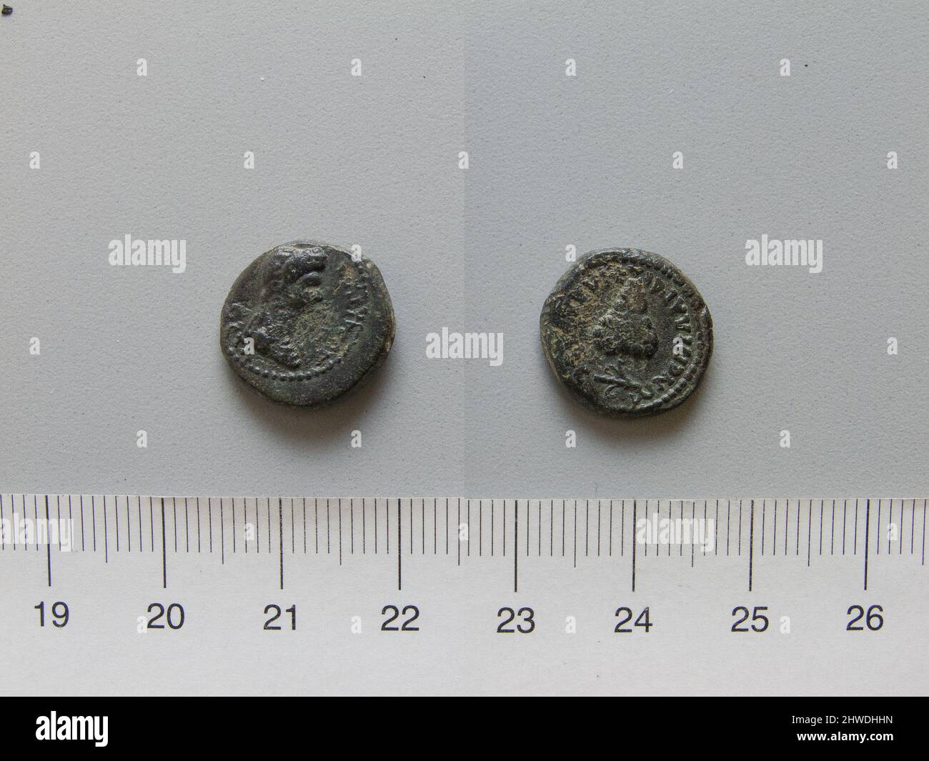 Coin of Domitian, Emperor of Rome from Philadelphia (Neocaesarea ...