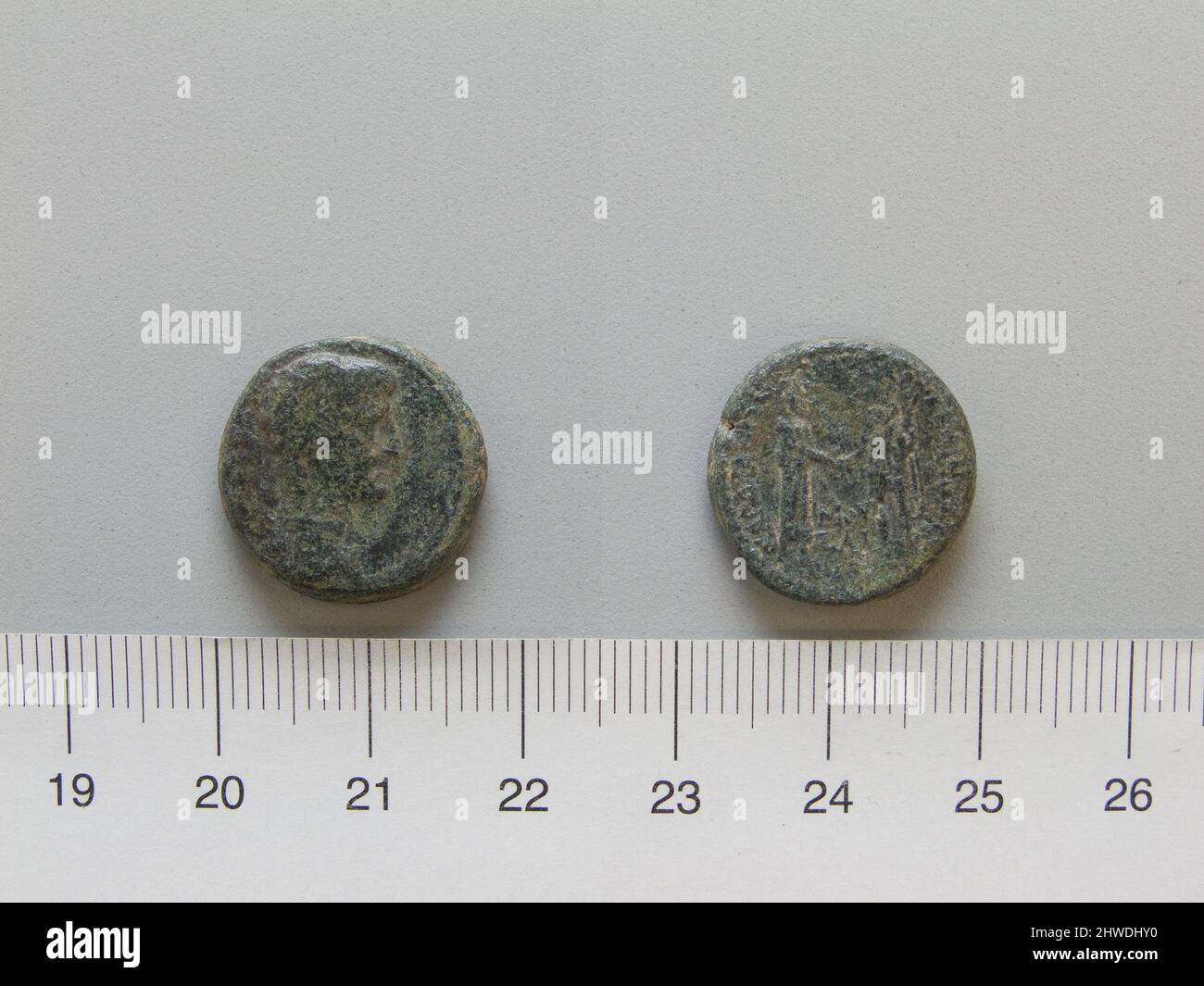 Coin of Augustus, Emperor of Rome from Sardis. Ruler: Augustus, Emperor ...