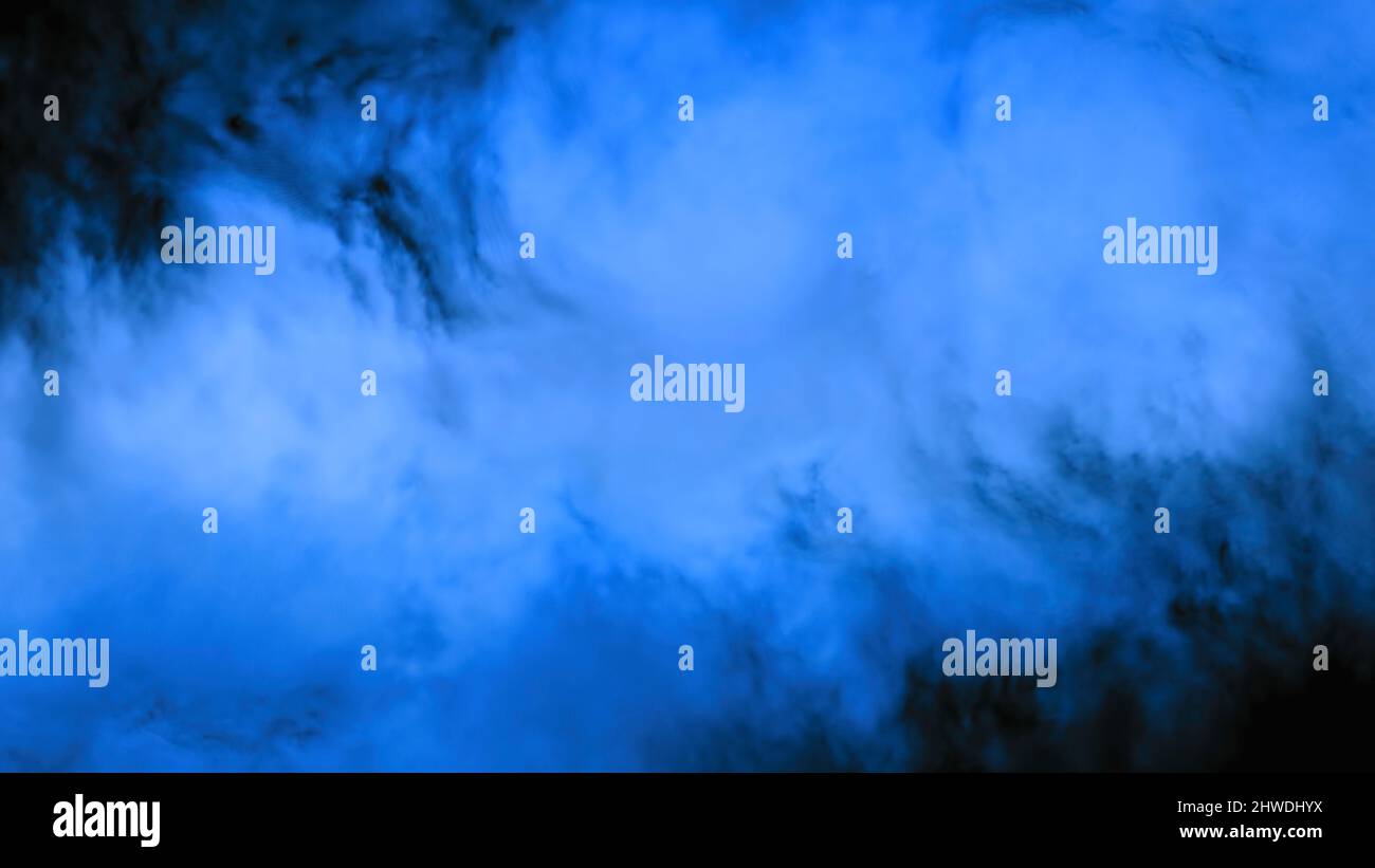 Animation of colored smoke on a black background. Animation. The smoke ...