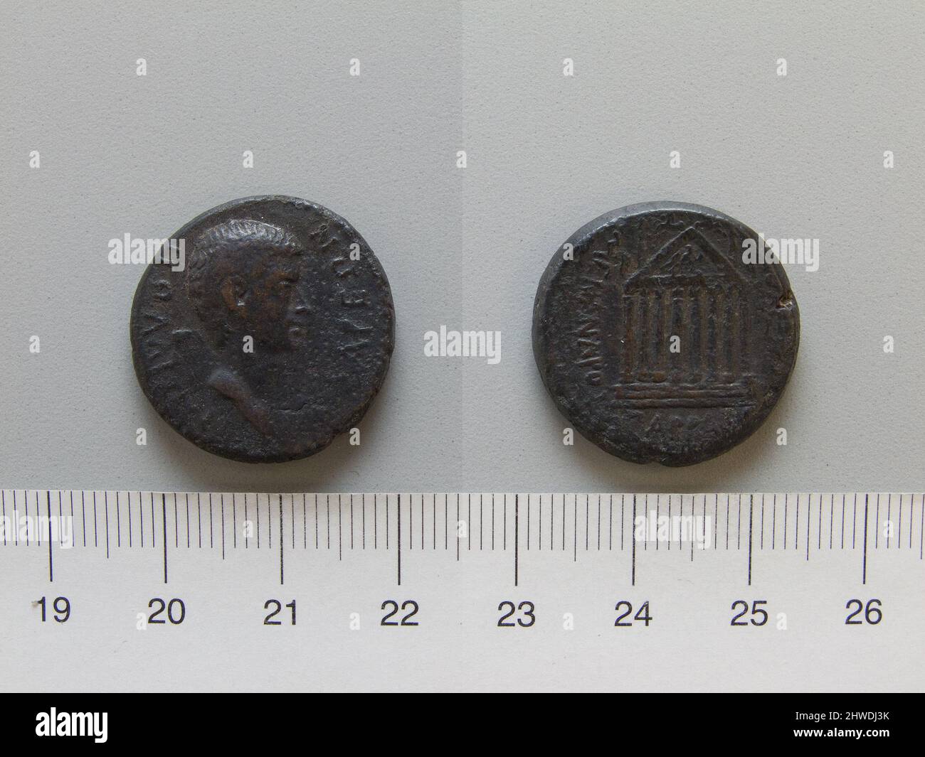 Coin from Tralles. Mint: TrallesHonorand: P. Vedius Pollio, died 15 B.C ...