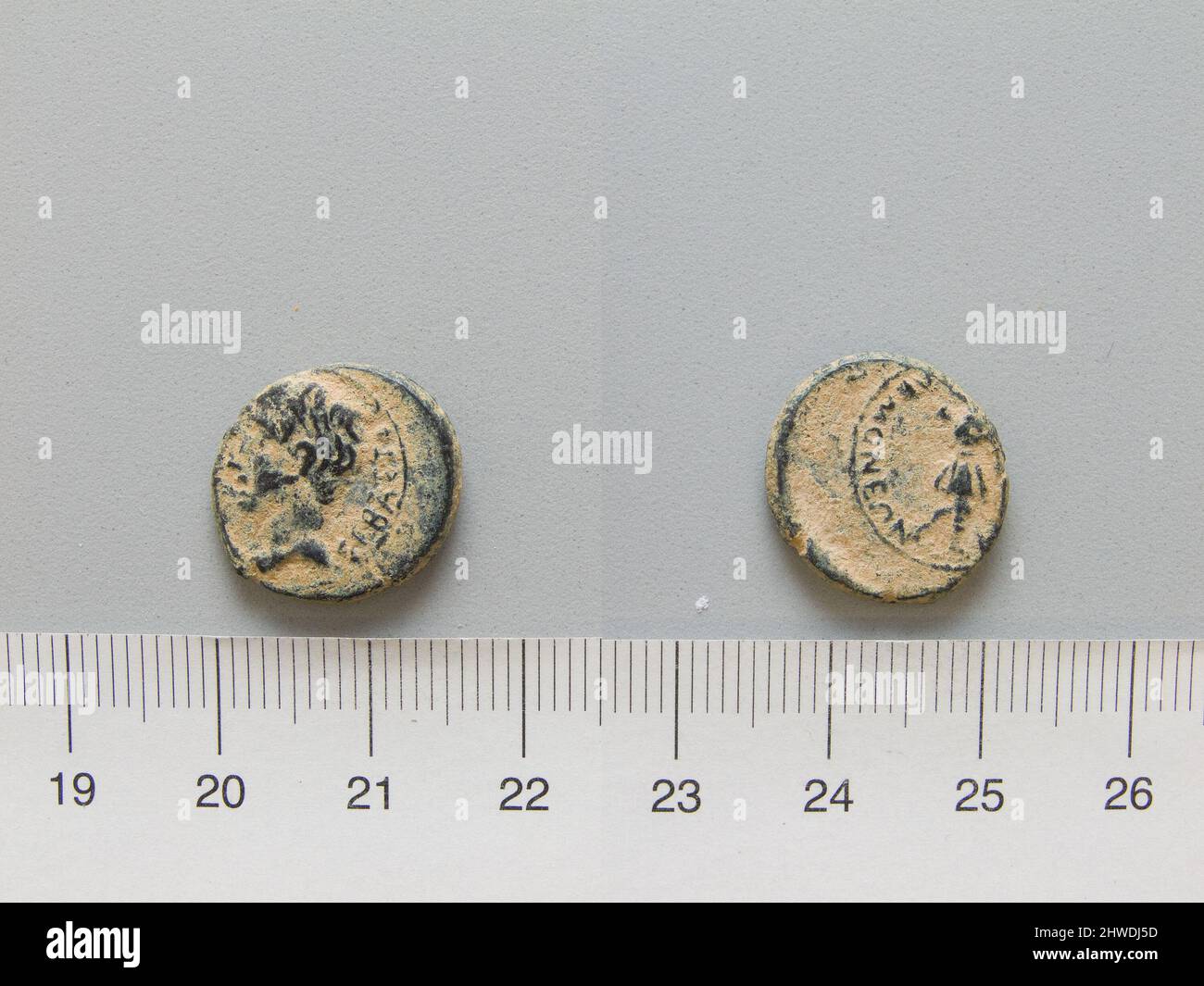 Coin of Augustus, Emperor of Rome from Acmonea. Ruler: Augustus ...