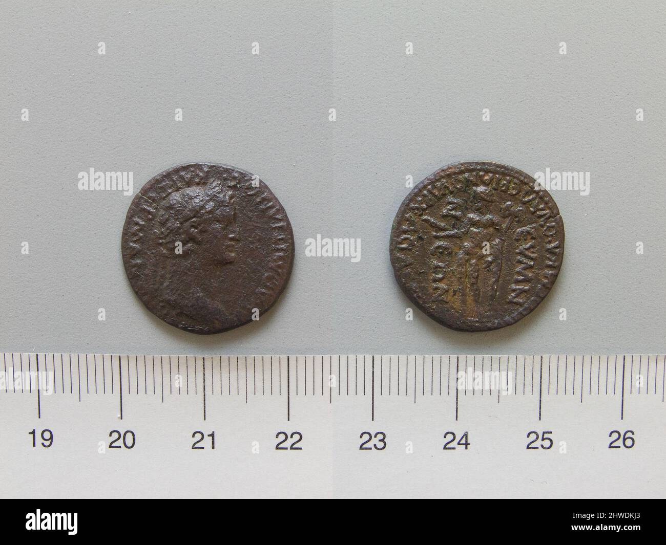 Coin of Domitian, Emperor of Rome from Eumeneia. Ruler: Domitian ...