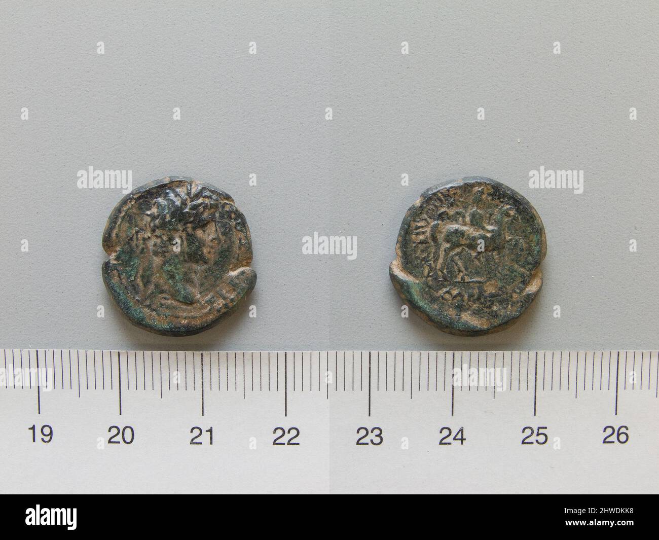 Coin of Augustus, Emperor of Rome from Hierapolis. Ruler: Augustus ...