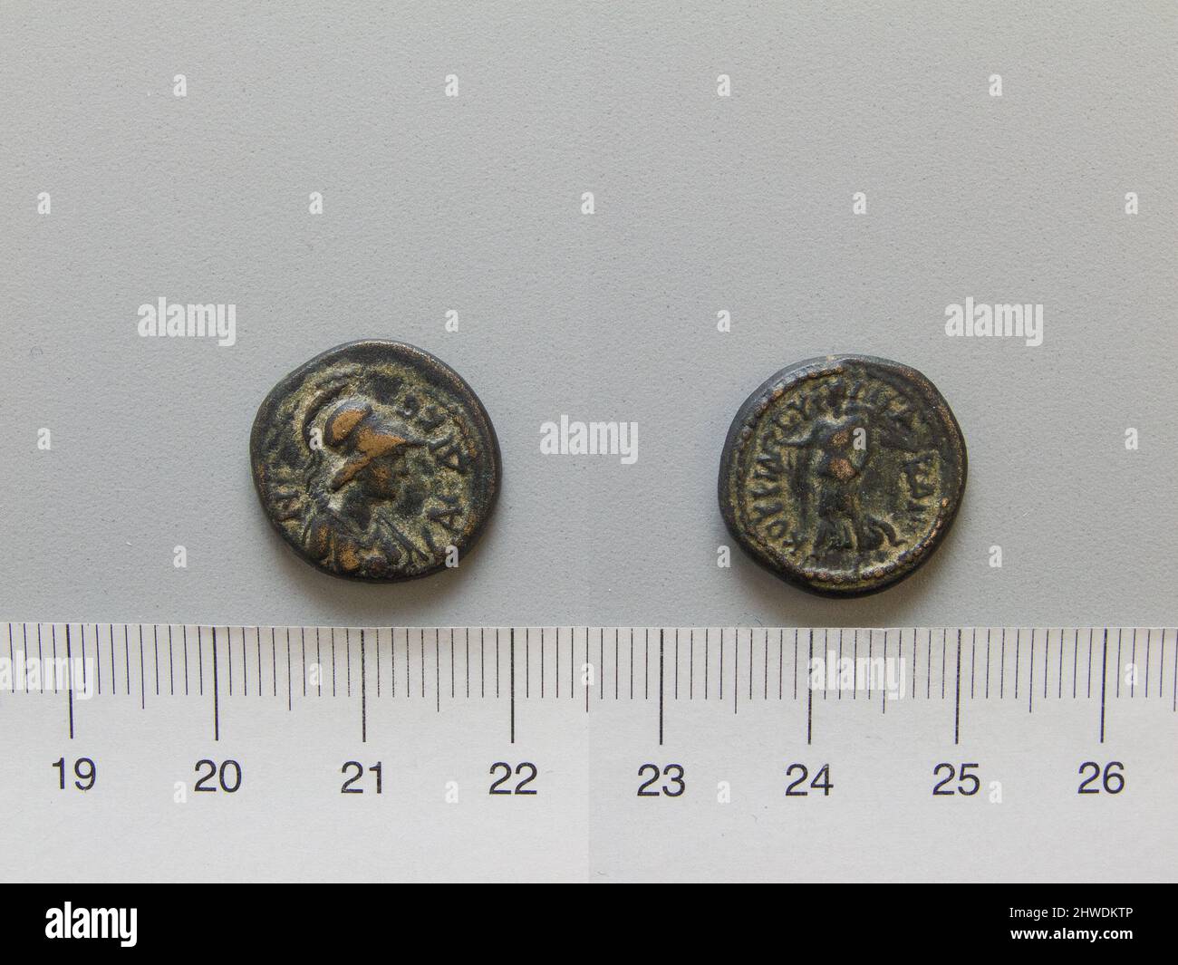 Coin of Domitian, Emperor of Rome from Laodicea ad Mare. Ruler ...