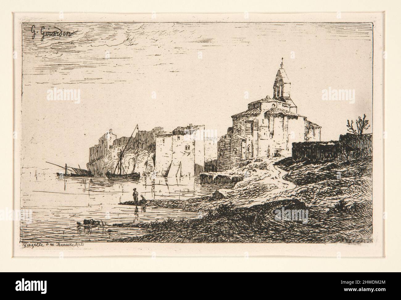 Passage de Provence. Artist: Pierre-Gustave Girardon, French, 1821–1887 ...