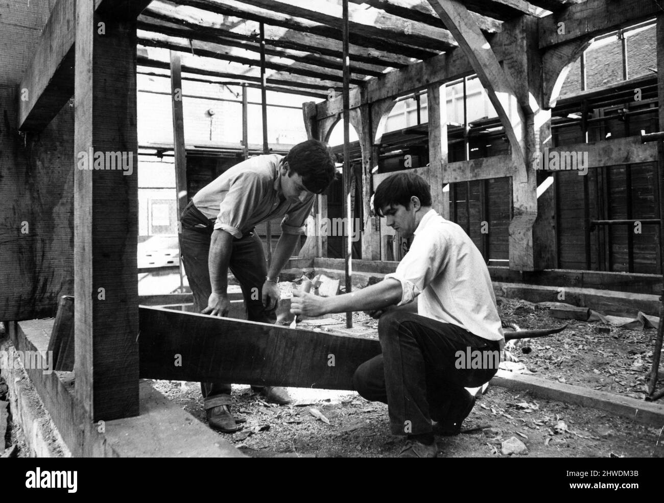 Colin Fellows and Eddie Lenehan are retracing the work of medieval ...