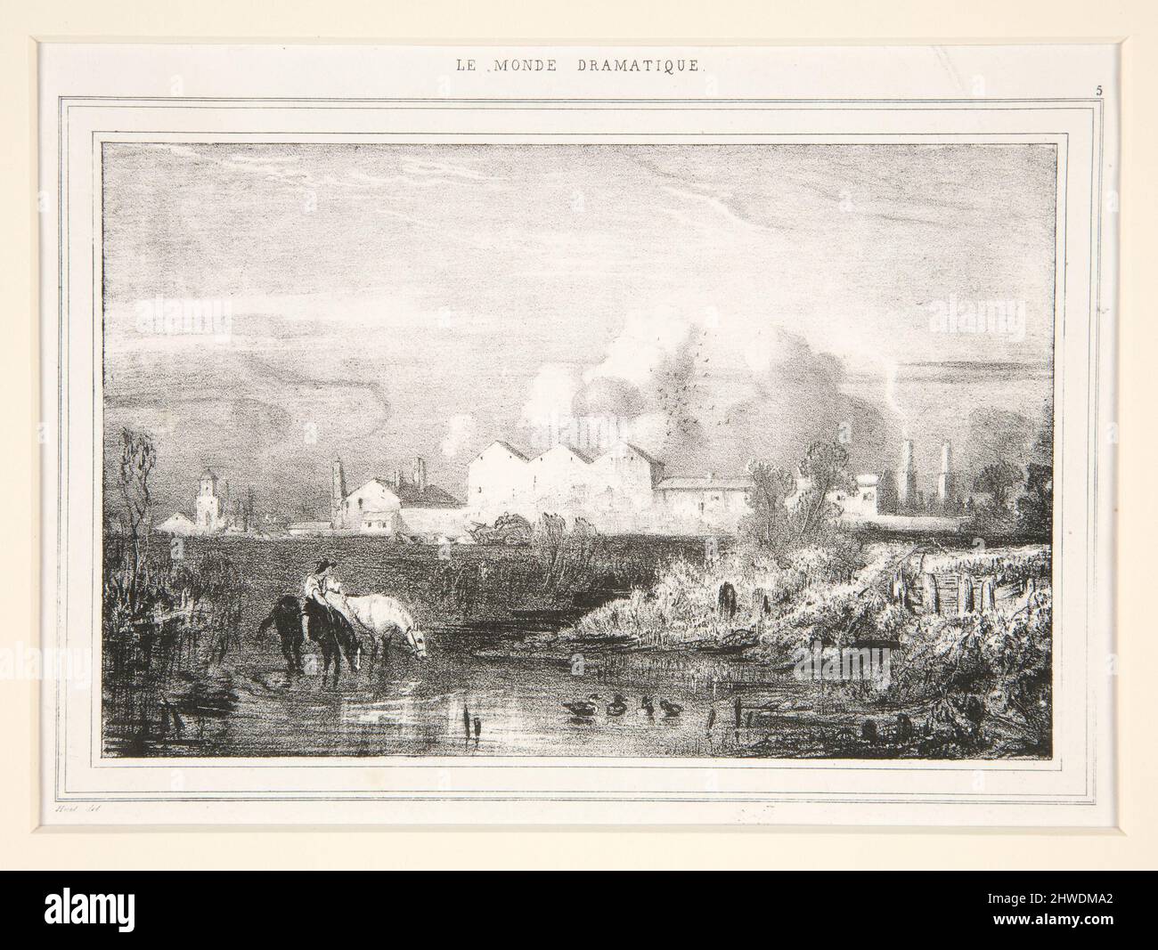 Paul huet 1803 1869 hi-res stock photography and images - Alamy