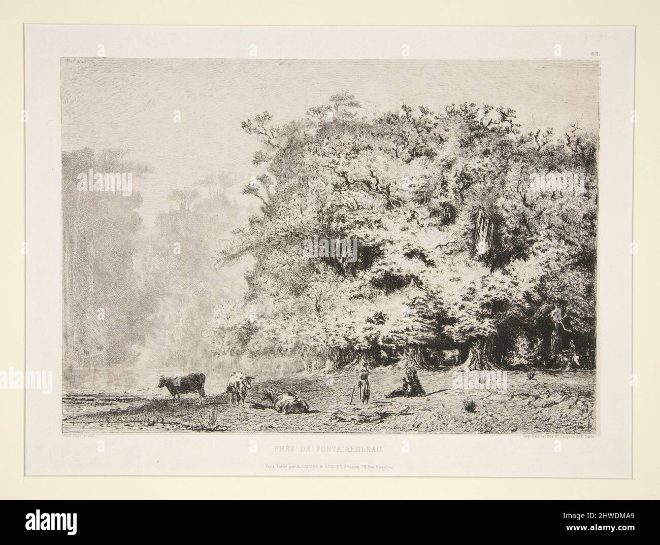 Paul huet french hi-res stock photography and images - Alamy