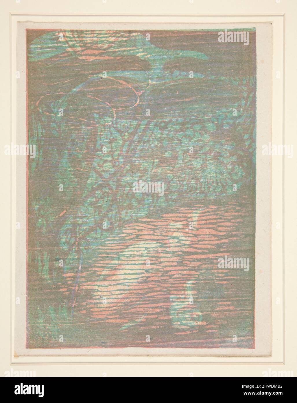 Nymphe effrayee (Frightened Nymph). Artist: Henri Heran, French, born ...