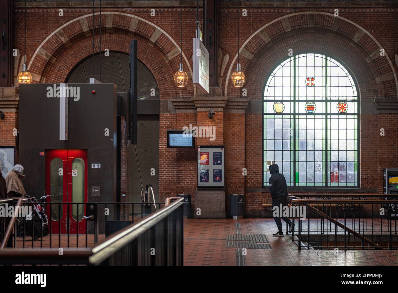 Copenhagen Denmark central train station Stock Photo - Alamy