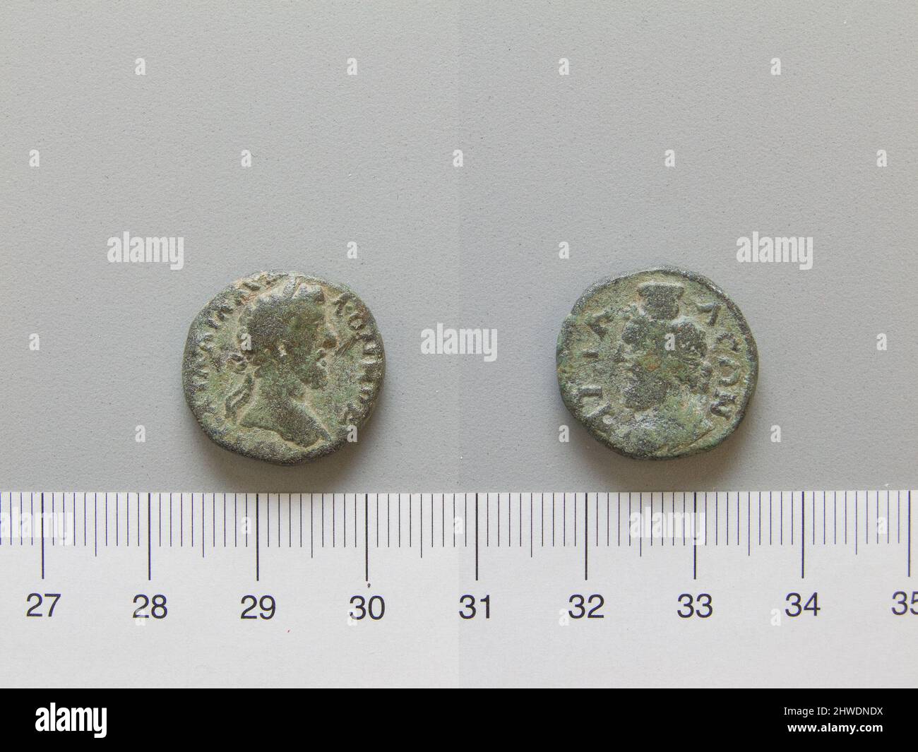 Coin of Commodus, Emperor of Rome; Marcus Aurelius, Emperor of Rome ...