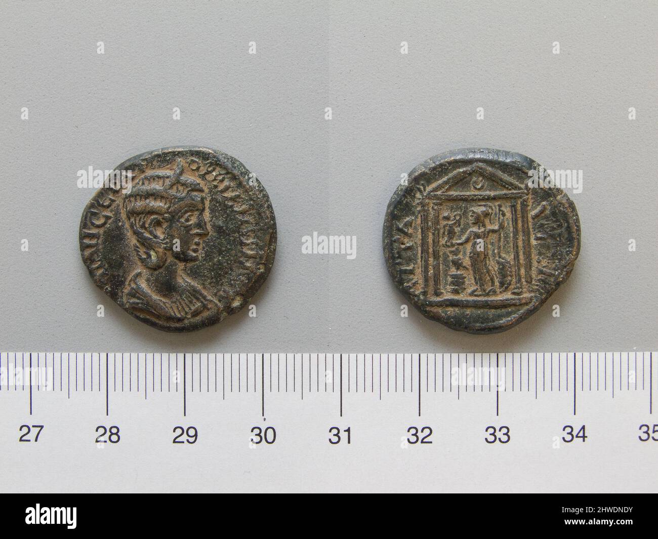 Coin of Severus Alexander, Emperor of Rome from Attaleia. Ruler ...