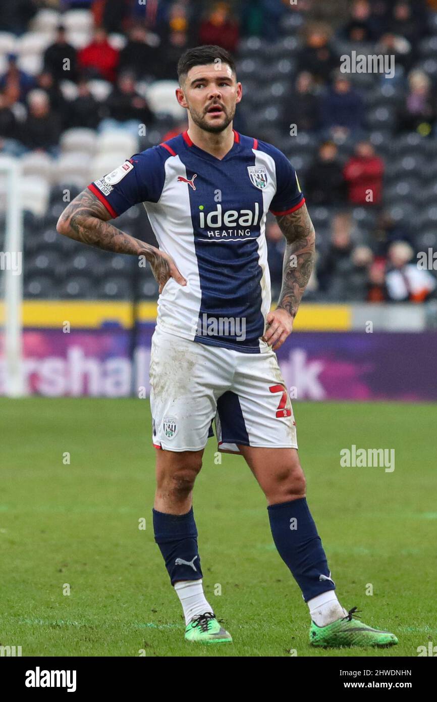 Alex Mowatt #27 of West Bromwich Albion during the game in, on 3/5/2022 ...