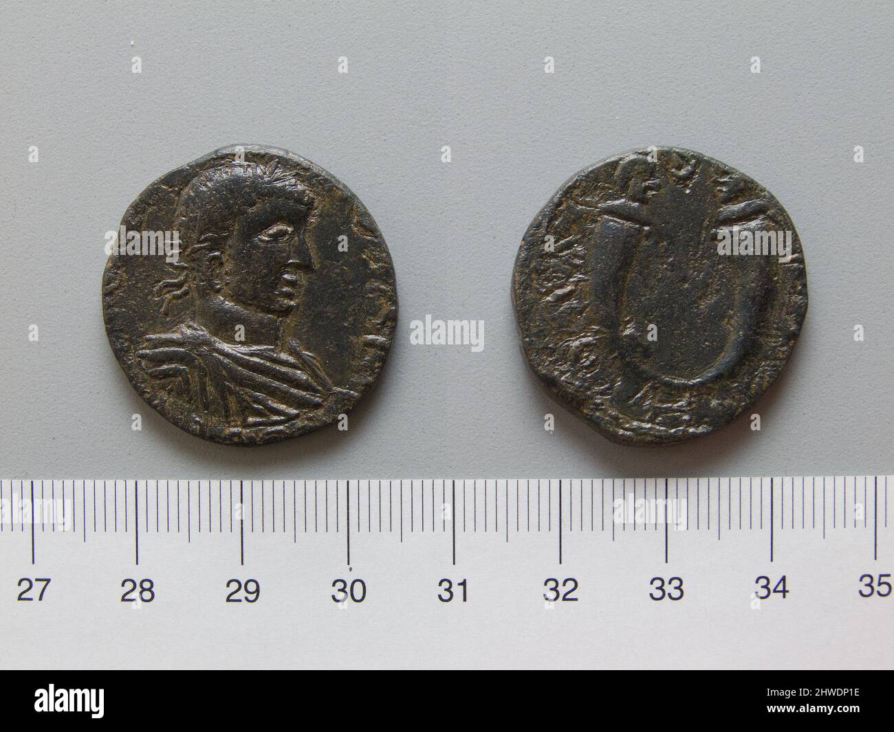 Coin of Valerian, Emperor of Rome; Gallienus, Emperor of Rome from ...