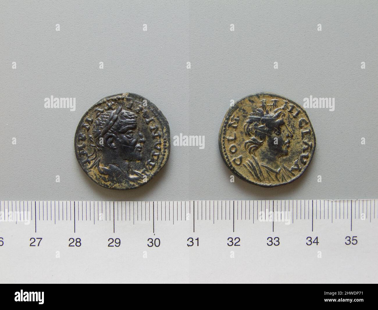 Coin of Maximinus I, Emperor of Rome from Ninica. Ruler: Maximinus I ...