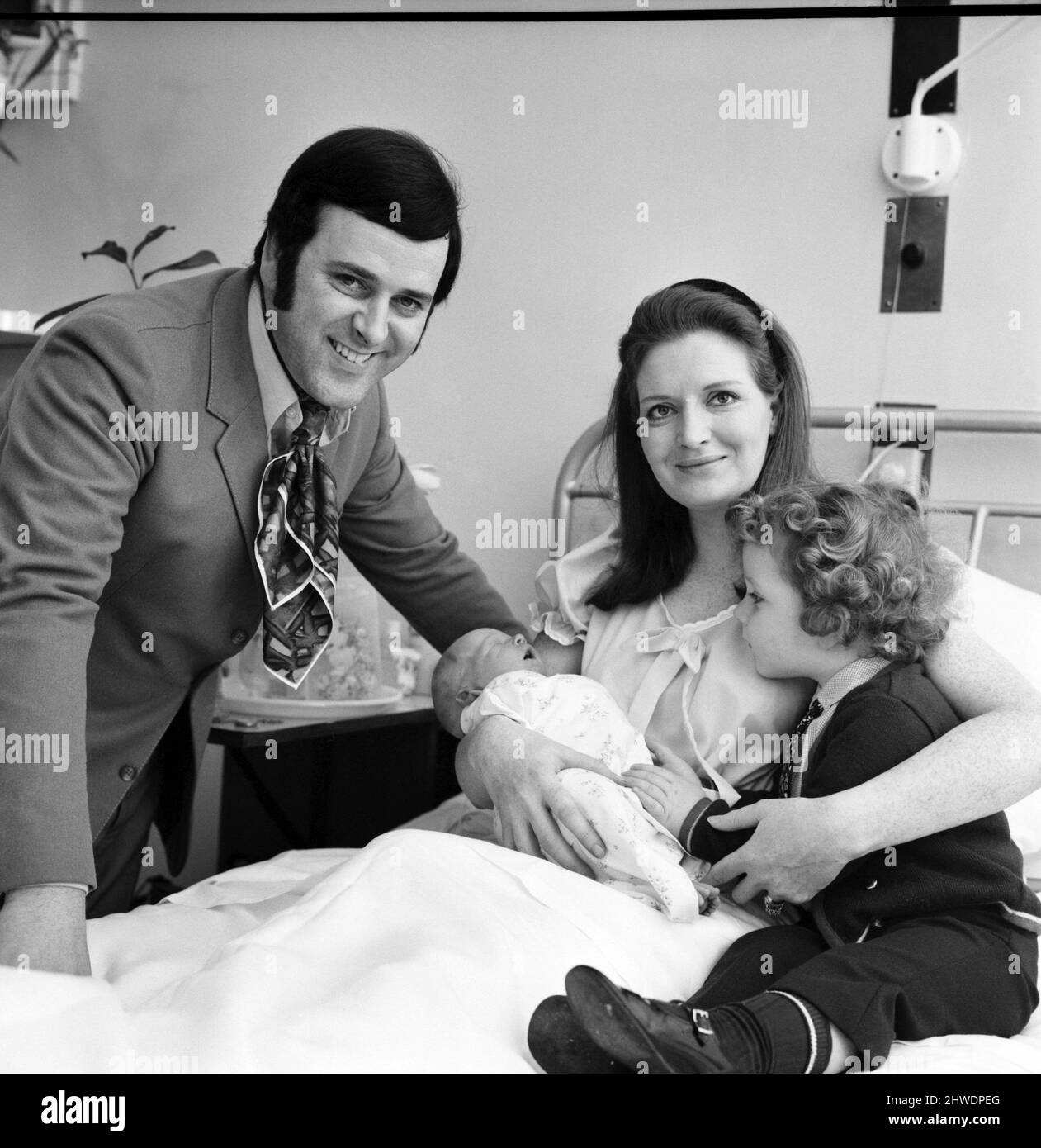 Proud father Terry Wogan allowed news crews to document his visit to ...