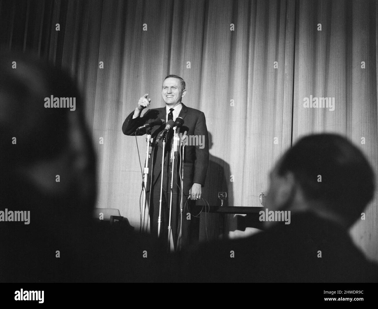 Colonel Frank Borman, NASA Astronaut and Commander Apollo 8, the first ...