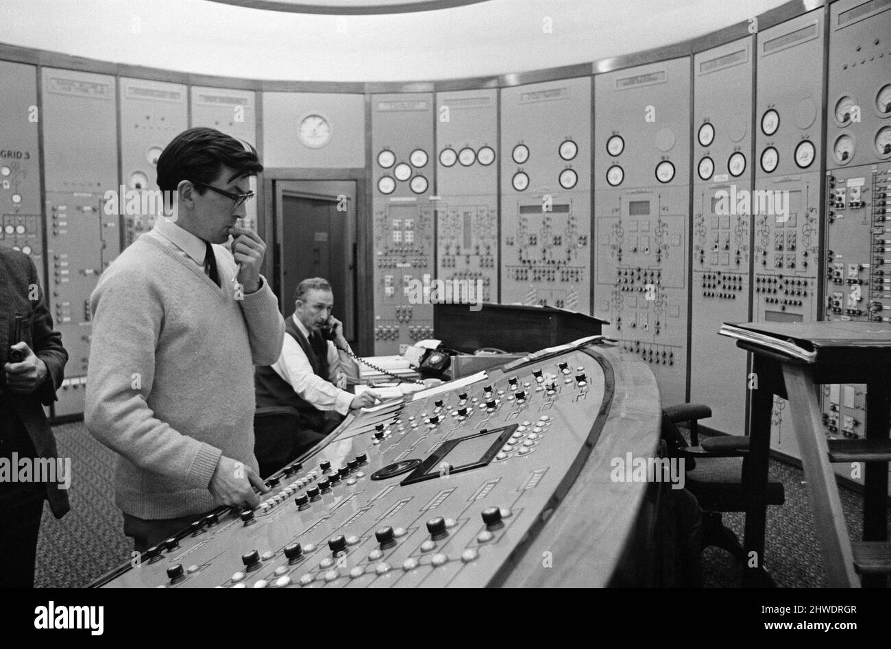 Manchester and Area electricity control room where all the power cut ...
