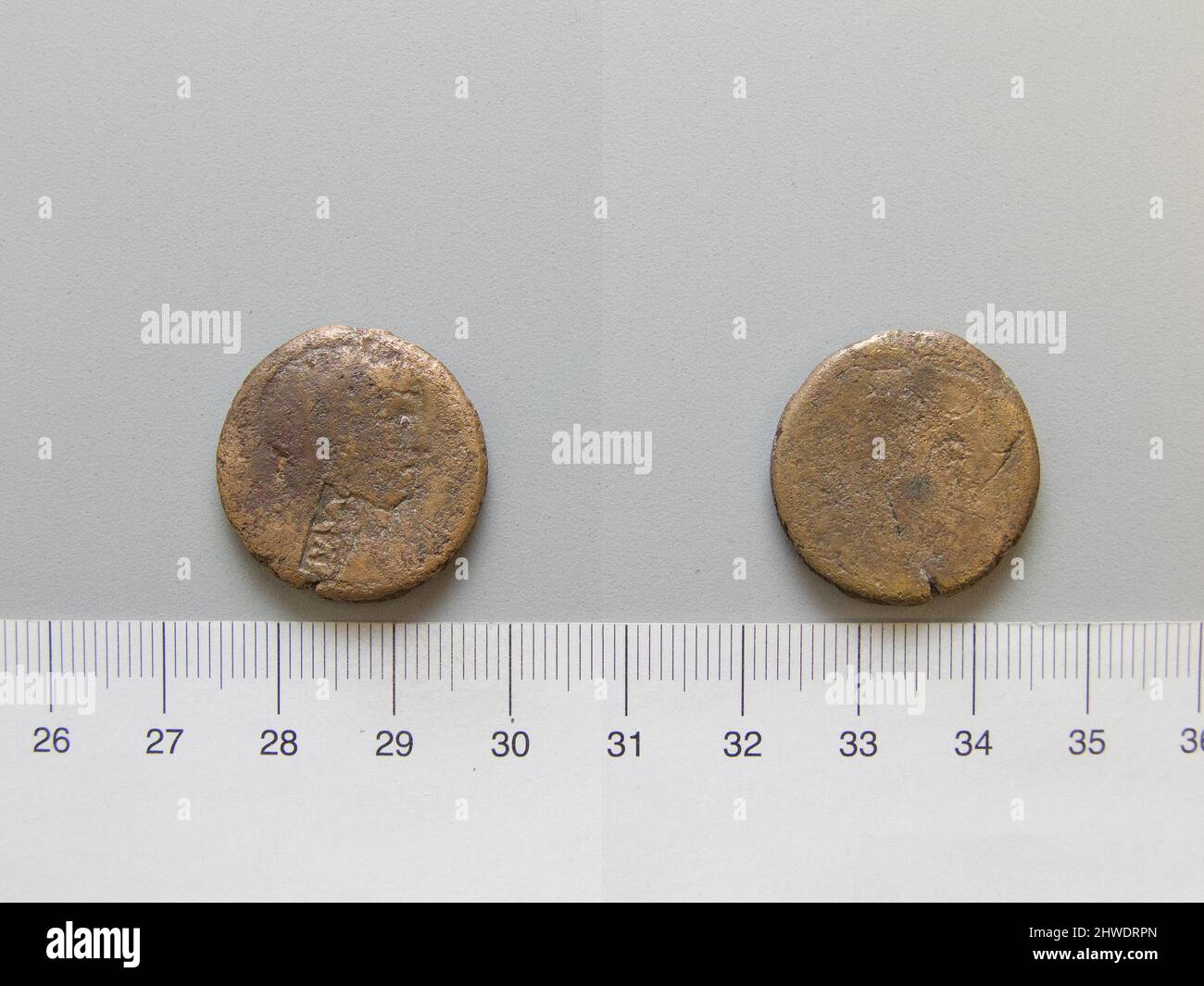 Coin of Hadrian, Emperor of Rome from Caesarea. Ruler: Hadrian, Emperor ...