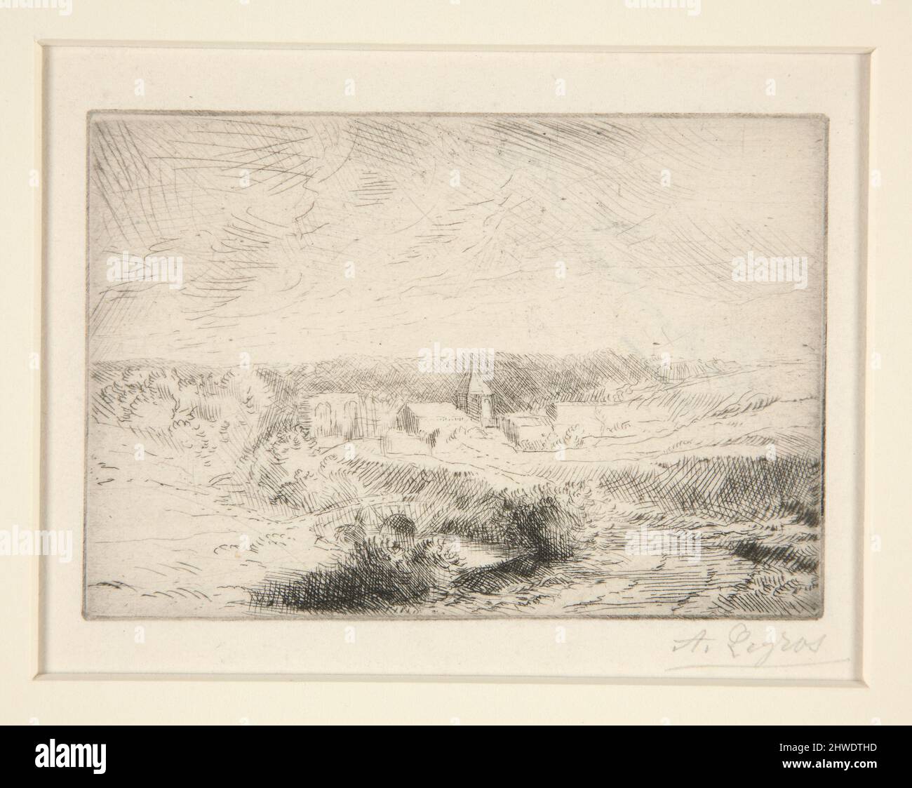 Village de Wimille, pres Boulogne (Village of Wimille near Boulogne ...