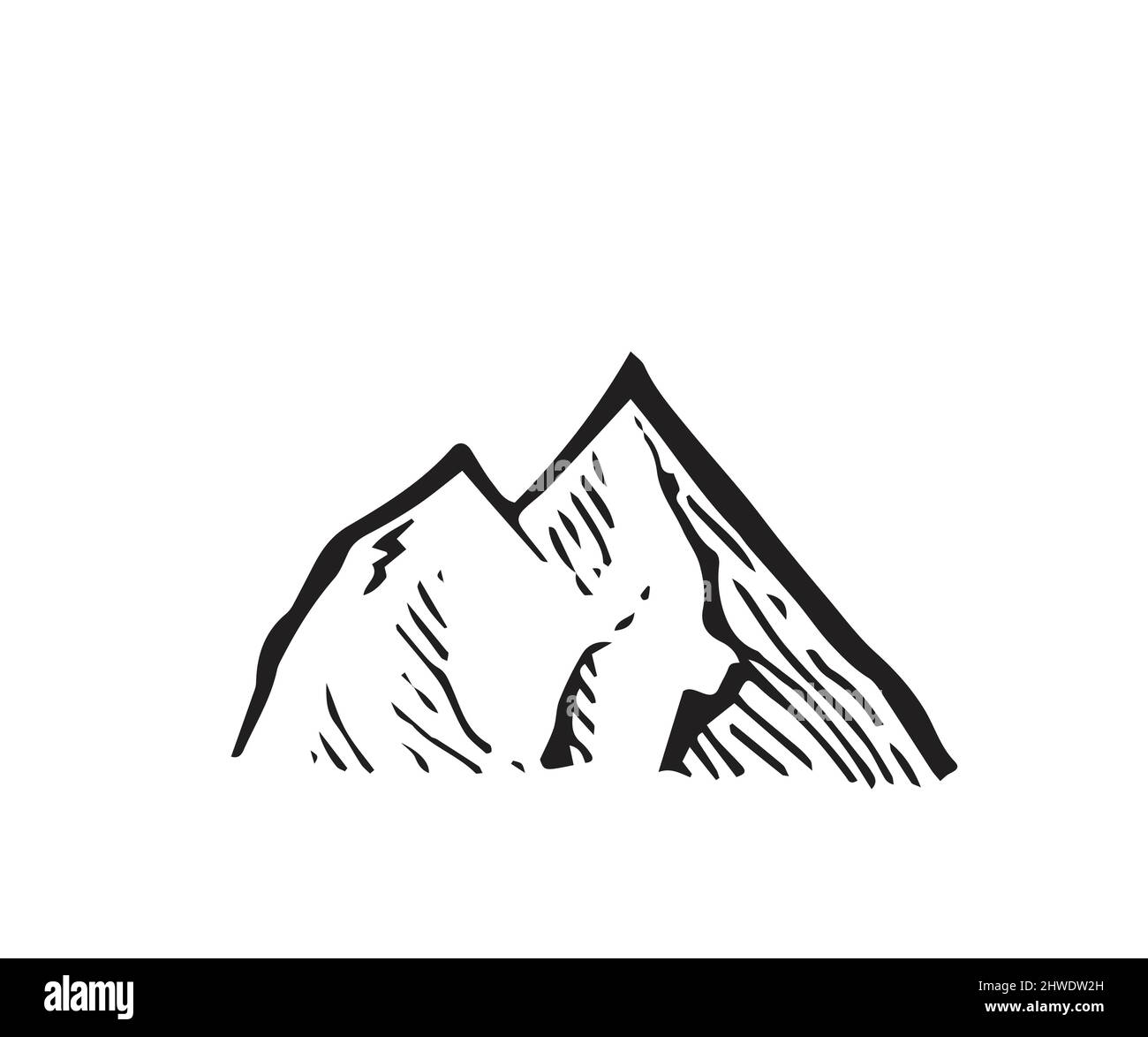 Beautiful scenery from high Stock Vector Images - Alamy