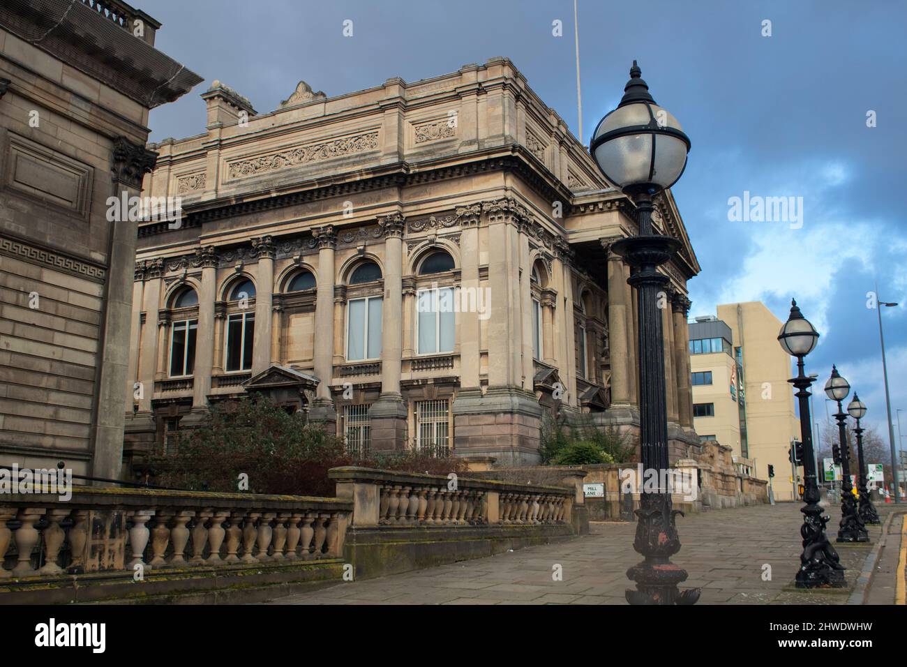 The exterior of the The Walker Art Gallery, Liverpool England UK Stock ...
