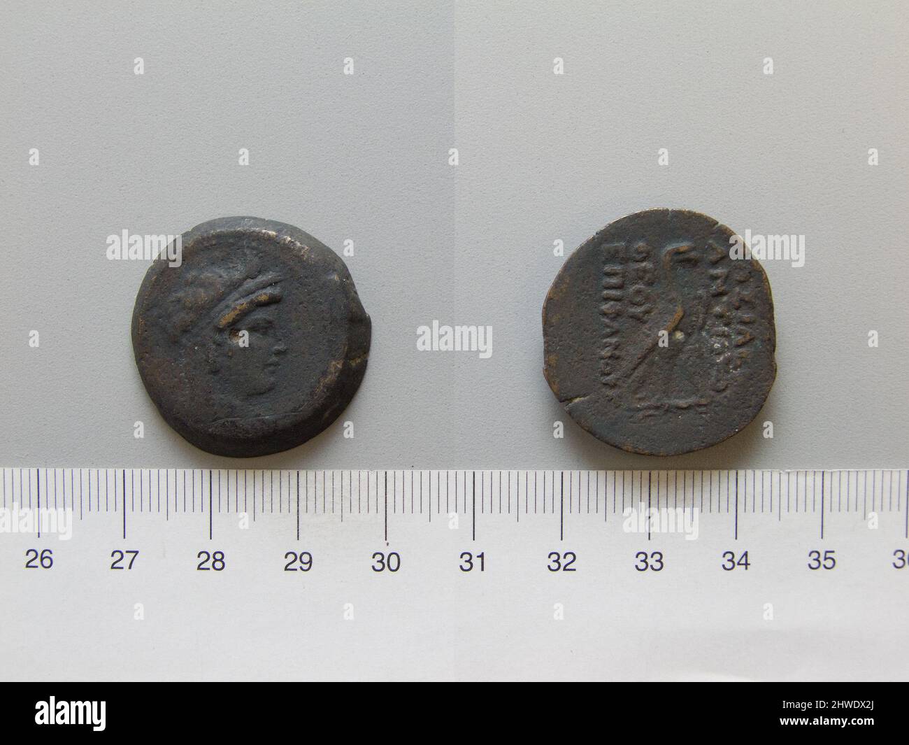 Coin of Antiochus IV Epiphanes. Ruler: Antiochus IV Epiphanes, ca. 215 ...