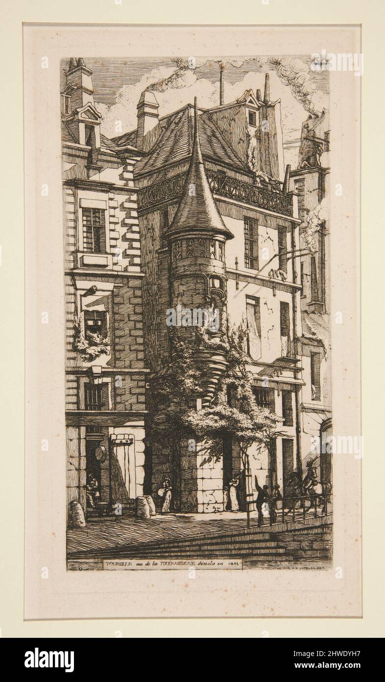 Tourelle, Rue de la Tixeranderie (House with a turret, rue de la ...