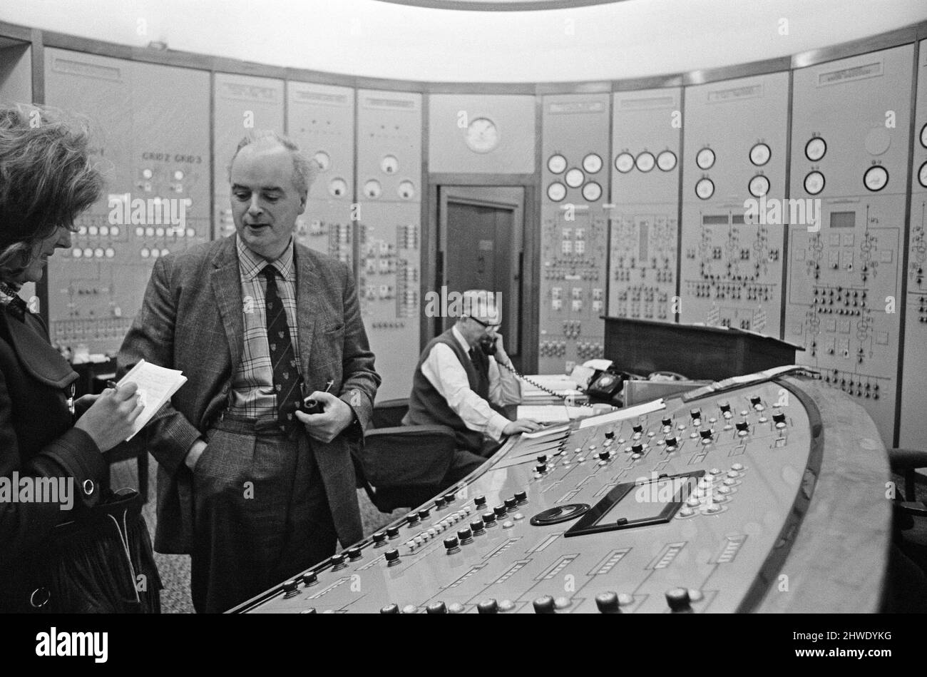 Manchester and Area electricity control room where all the power cut ...