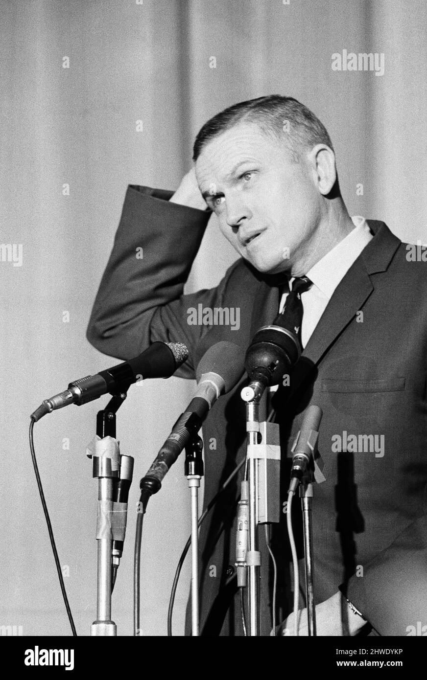 Colonel Frank Borman, NASA Astronaut and Commander Apollo 8, the first manned spacecraft to ...