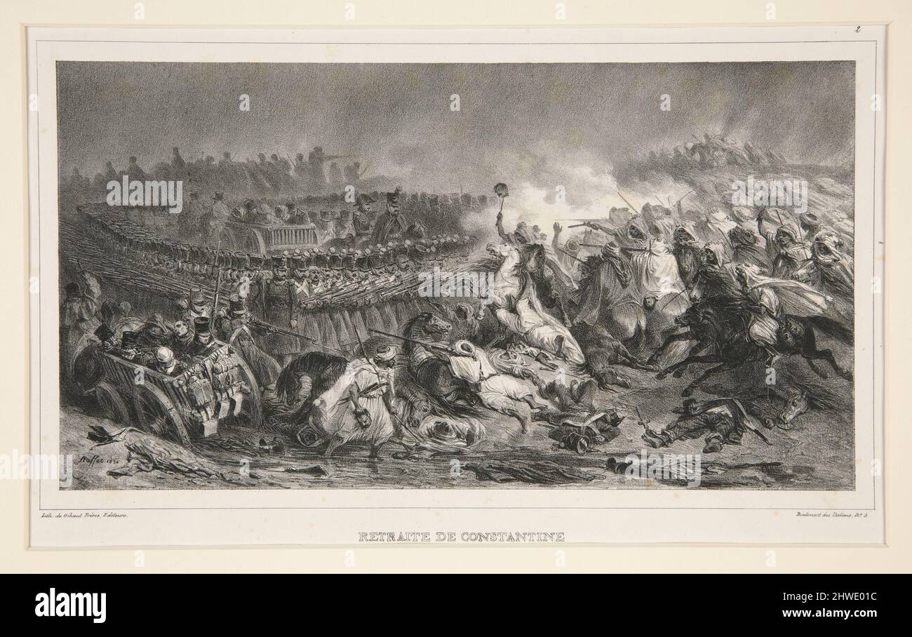 The 2nd Light Cavalry withstanding the onslaught of the Arabs, froma ...