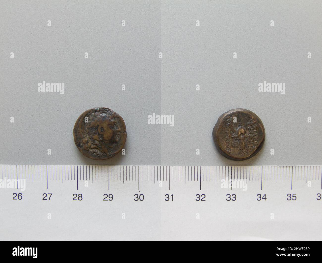 Coin of Tryphon (Diodotus) from Antioch. Ruler: Diodotus Tryphon, ruled ...