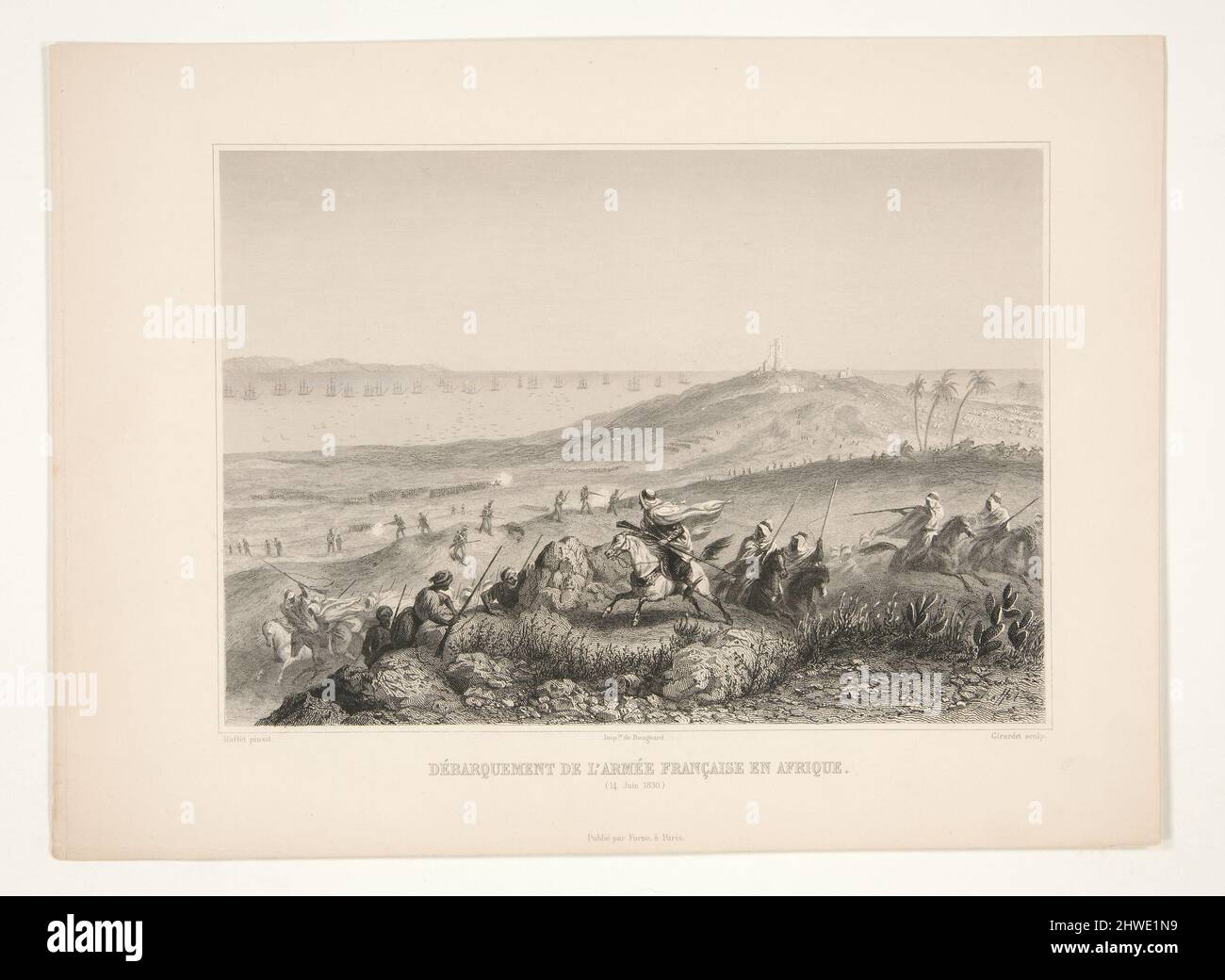 Débarquement de l’Armée française en Afrique (The Landing of the French ...