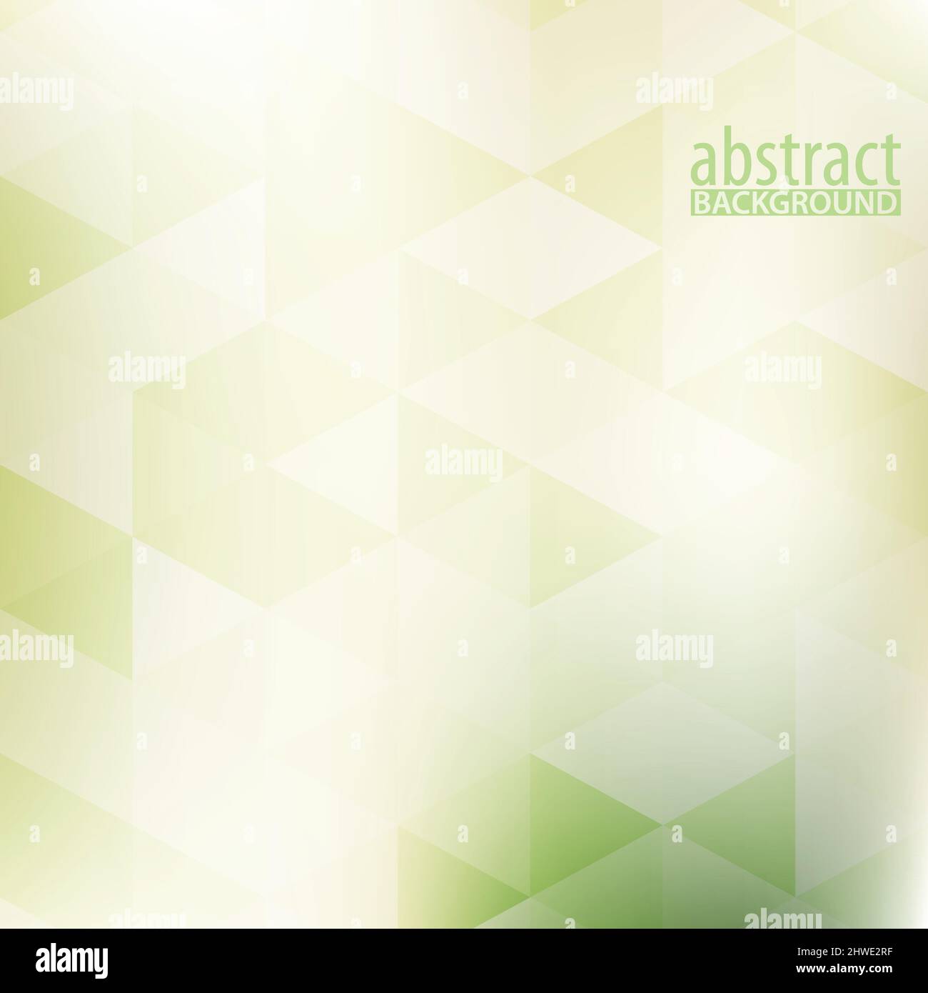 Abstract smaragdine geometric pattern with triangles. Vector graphic ...