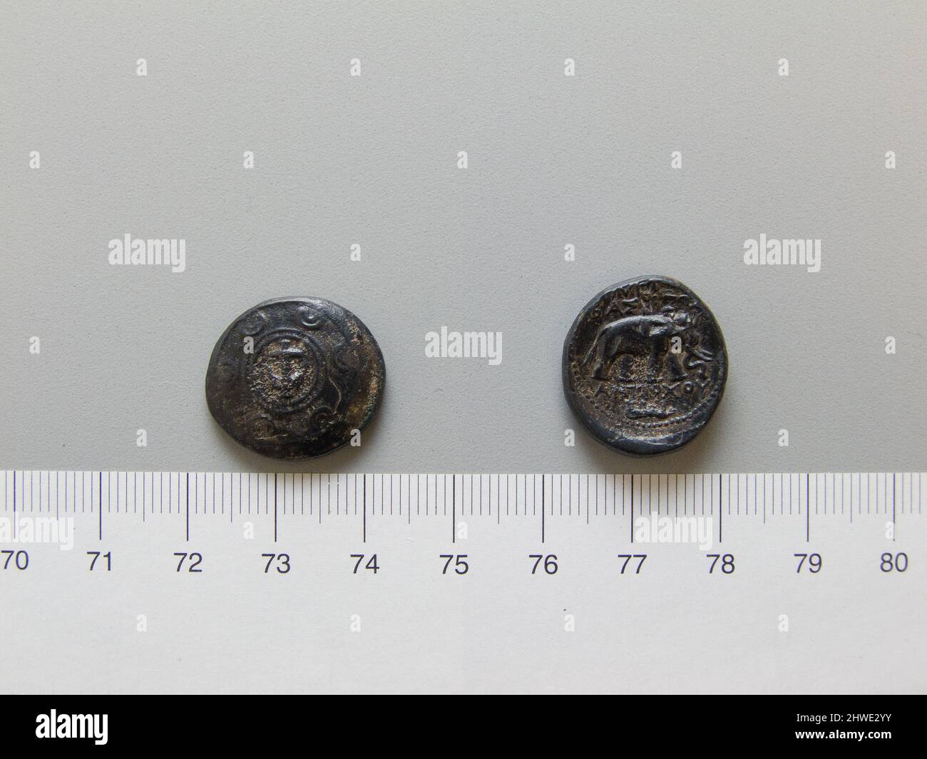 Coin of Antiochus I Soter, Seleucid King from Antioch. Ruler: Antiochus ...