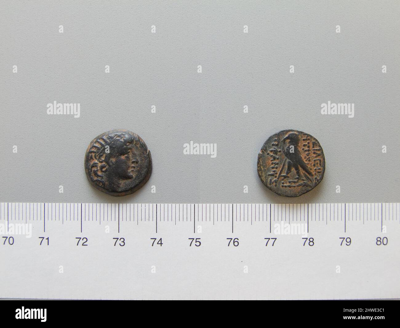 Coin of Antiochus VIII (Grypus), King of the Seleucid Kingdom from ...