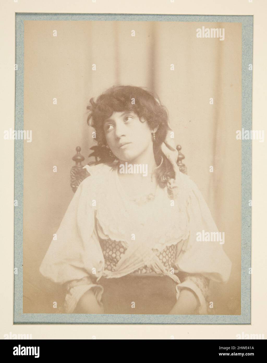 Untitled (young girl). Artist: Robert Demachy, French, 1859–1936 Stock ...