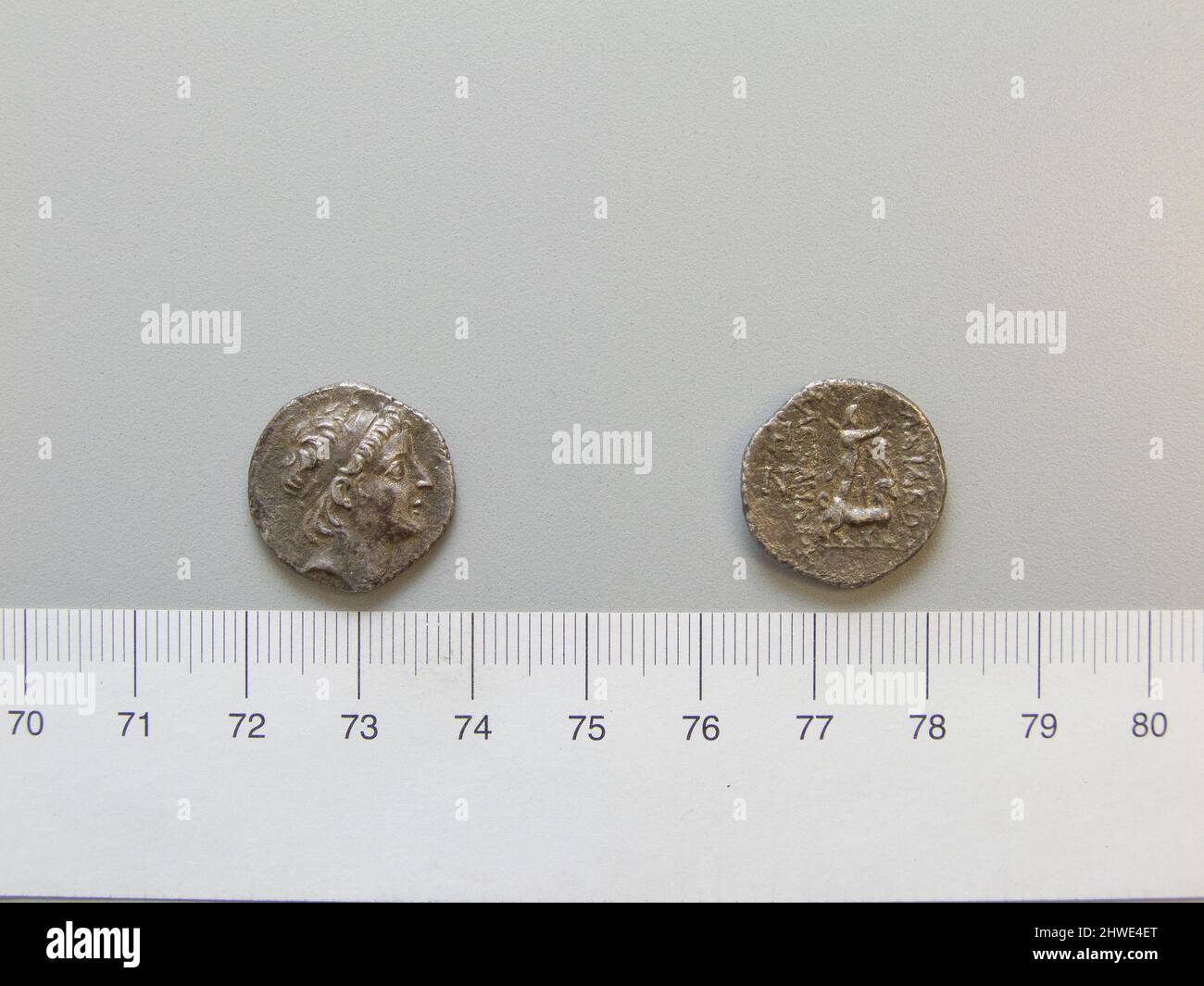 1 Drachm of Alexander I Bala, King of the Seleucid Empire. Ruler ...