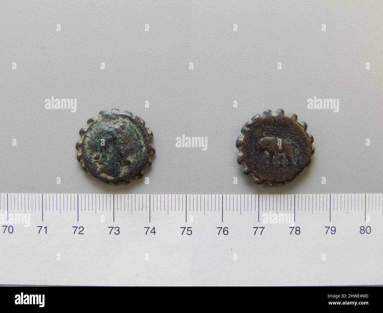 Coin of Antiochus VI Dionysus, King of the Seleucid Kingdom from ...