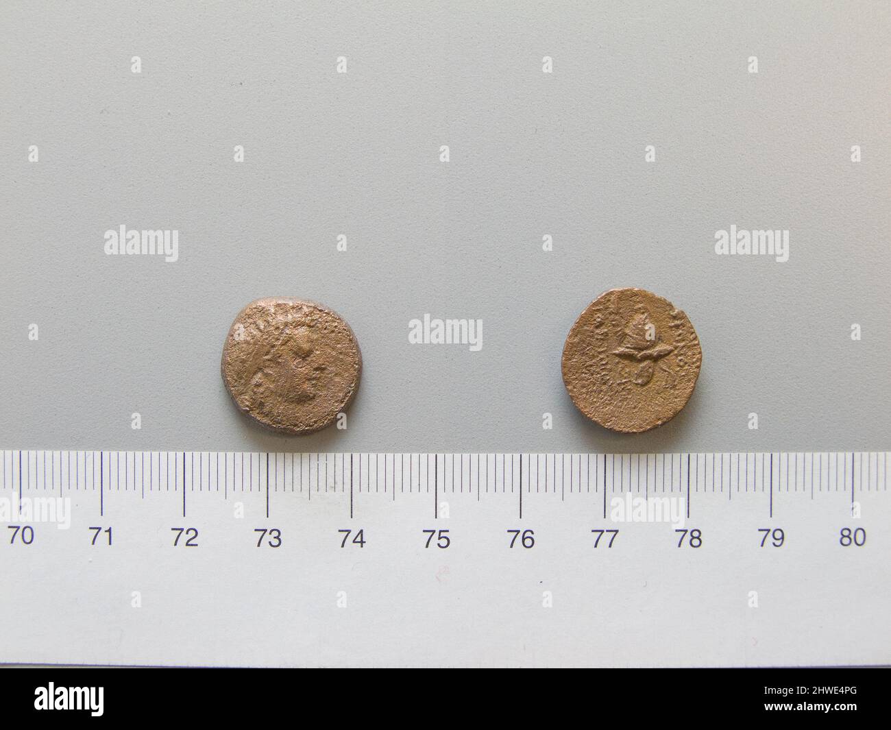 Coin of Tryphon (Diodotus) from Antioch. Ruler: Diodotus Tryphon, ruled ...