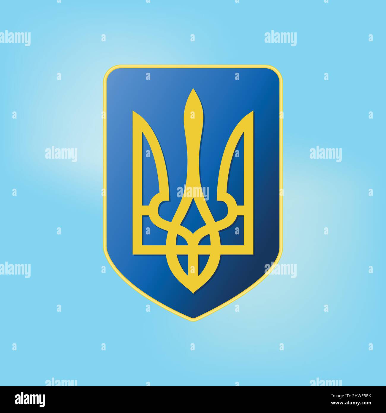 Coat of arms of kiev Stock Vector Images - Alamy