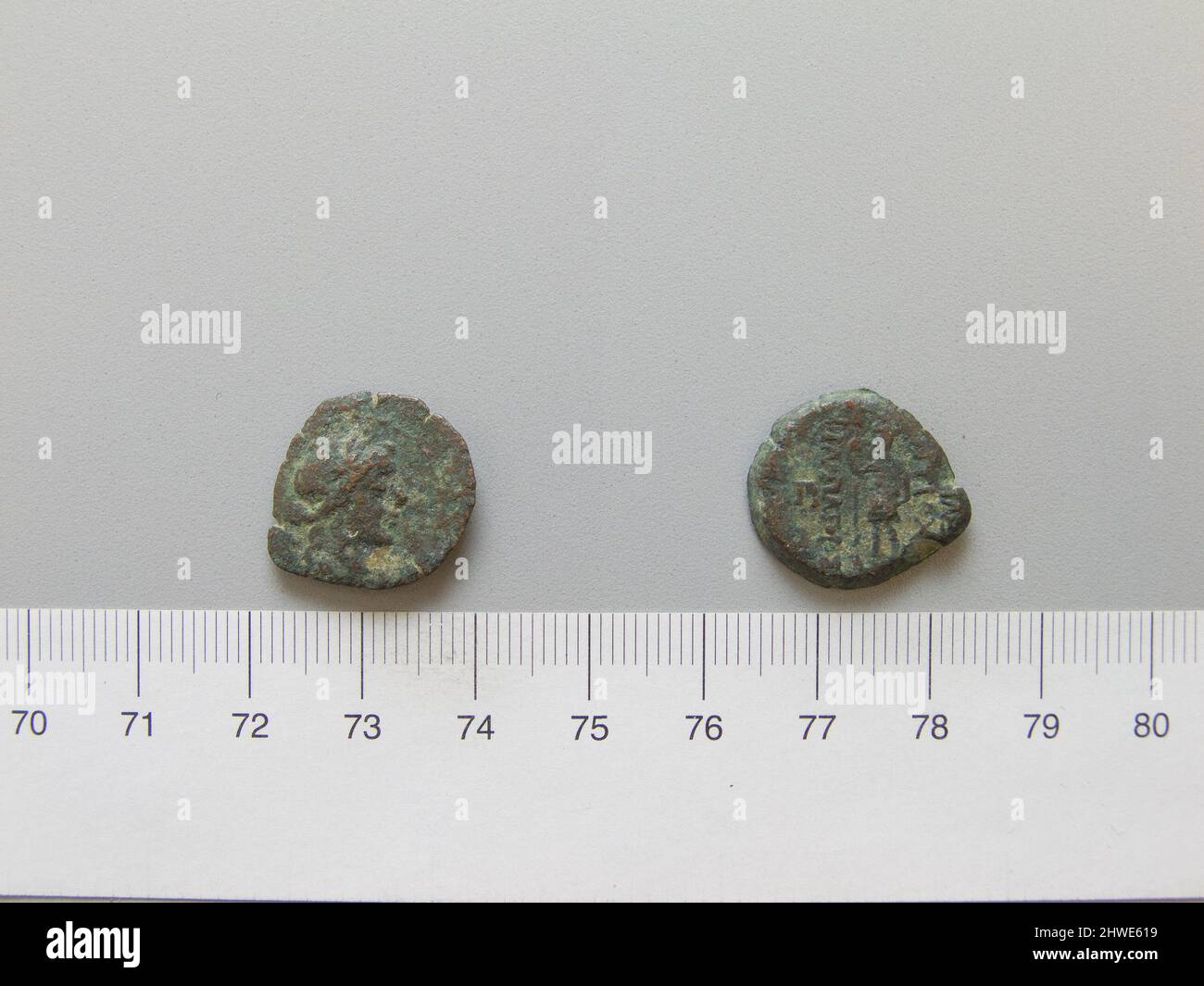 Coin of Antiochus IX, Seleucid King intermittently. Ruler: Antiochus IX ...