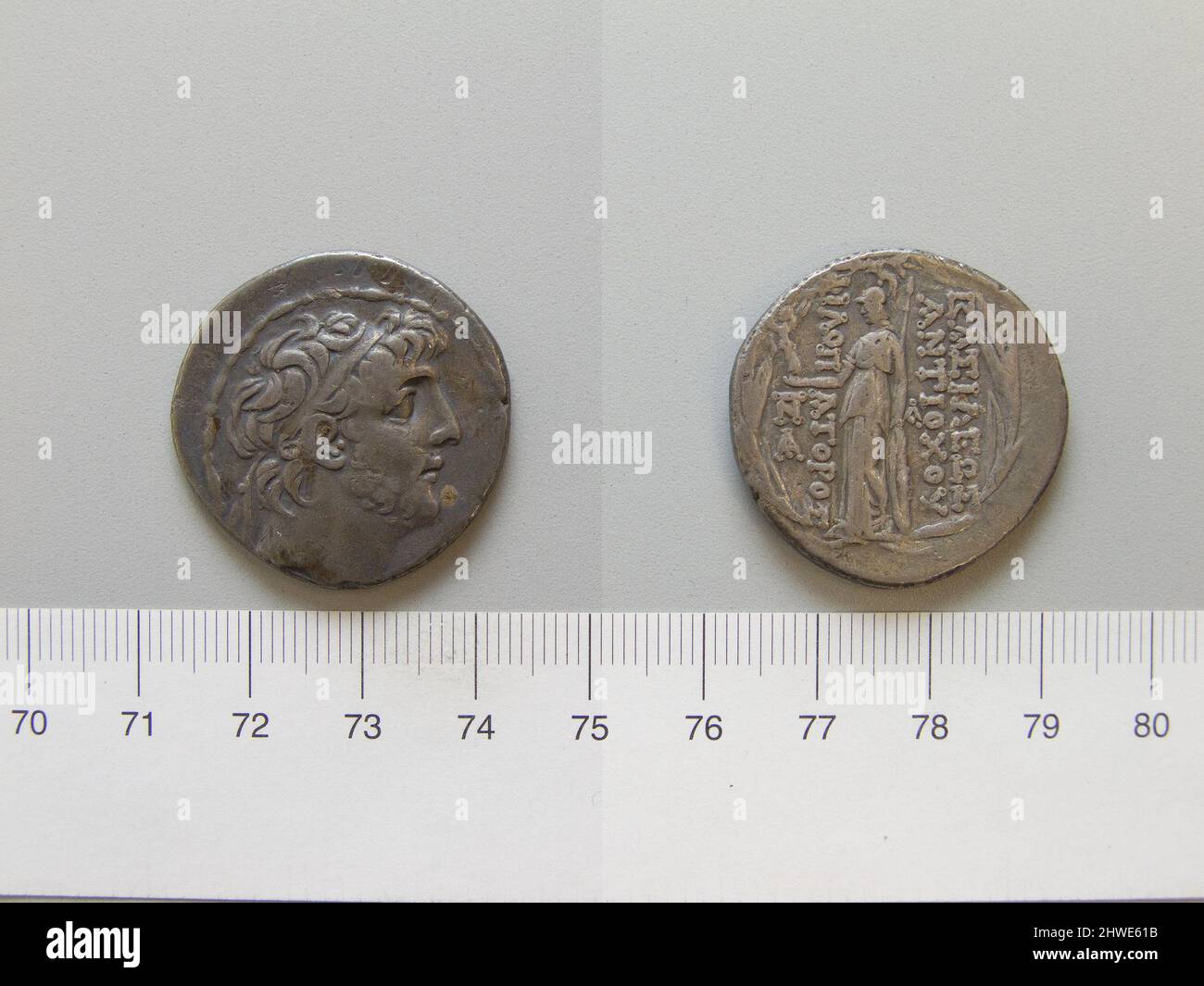 Tetradrachm of Antiochus IX, Seleucid King intermittently from Antioch ...