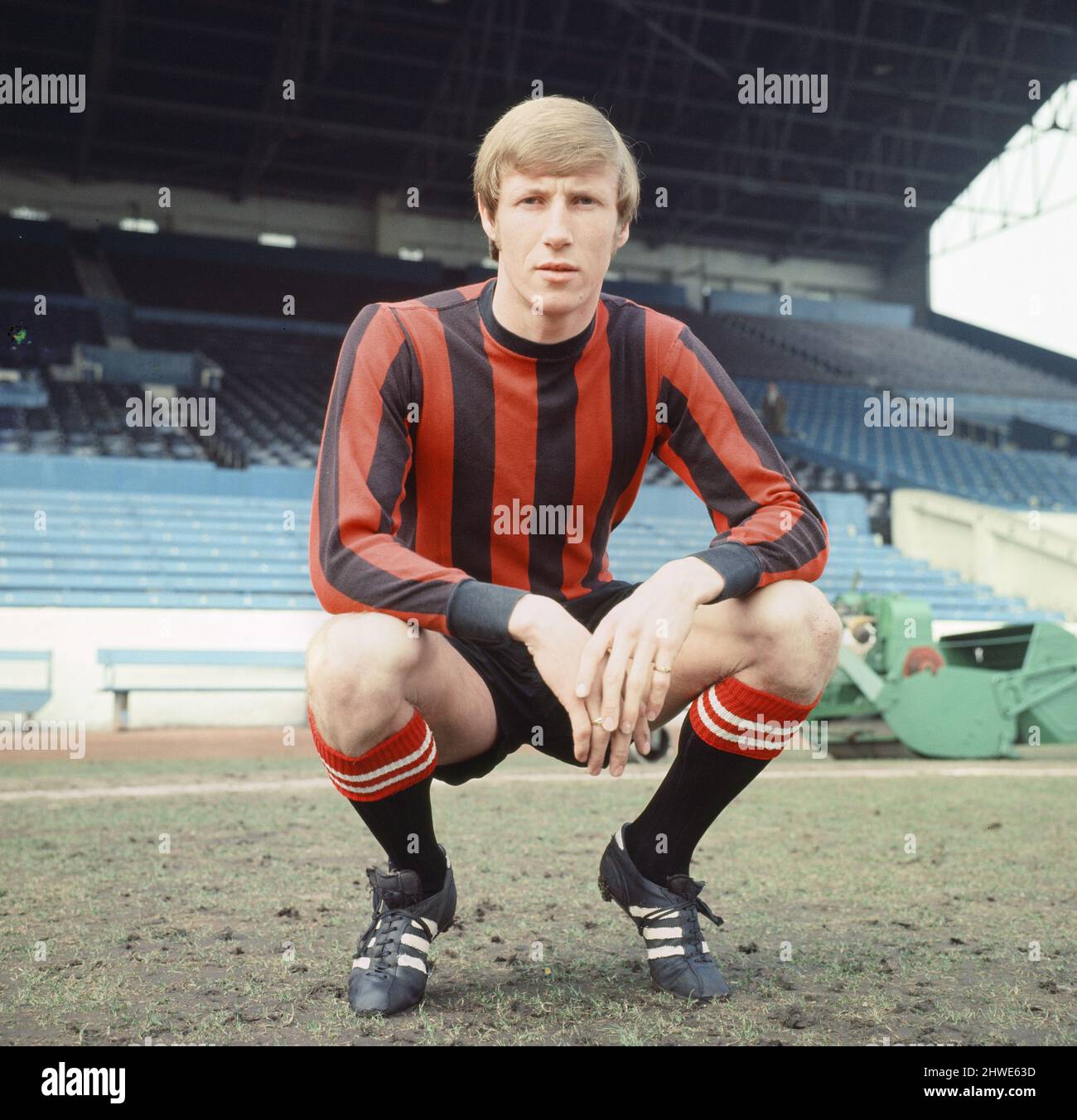 Manchester City's Colin Bell.26th April 1969 Stock Photo - Alamy