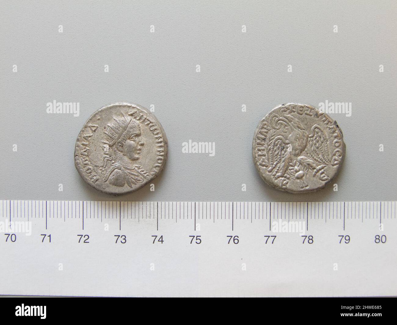 Tetradrachm of Diadumenian, Emperor of the Roman Empire from Beroea ...