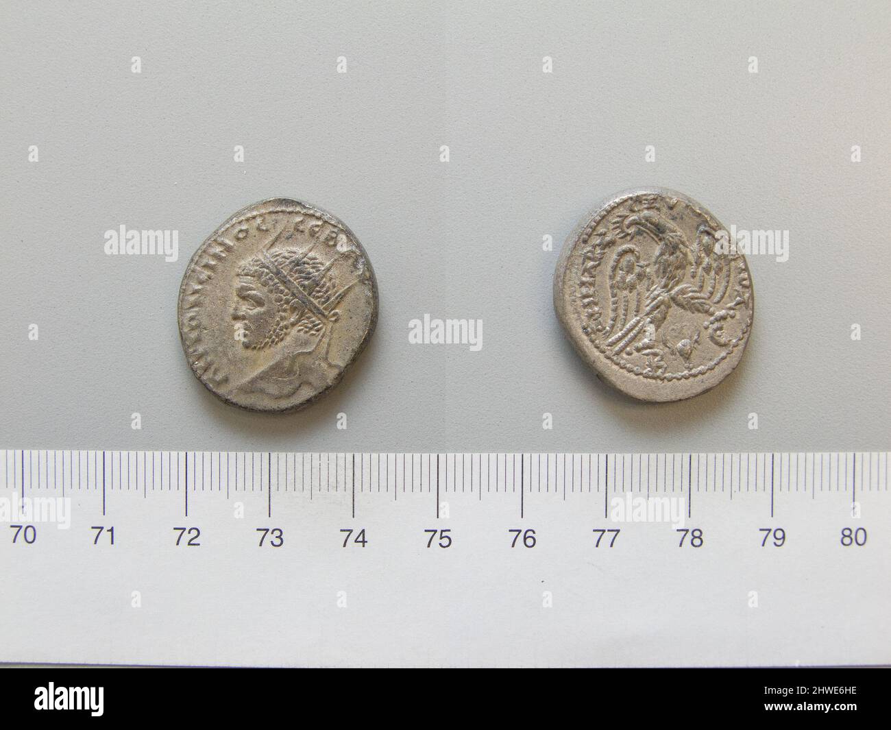 Tetradrachm of Caracalla, Roman Emperor from Beroea. Ruler: Caracalla ...