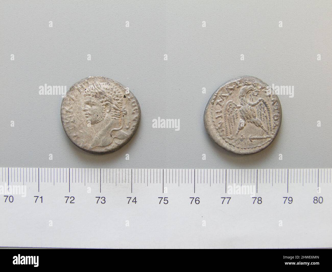 Tetradrachm of Caracalla, Roman Emperor from Cyrrhus. Ruler: Caracalla ...