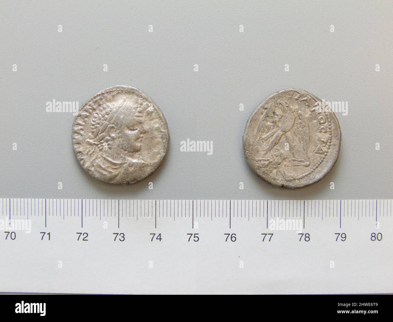 Tetradrachm of Caracalla, Roman Emperor from Aelia Capitolina. Ruler ...